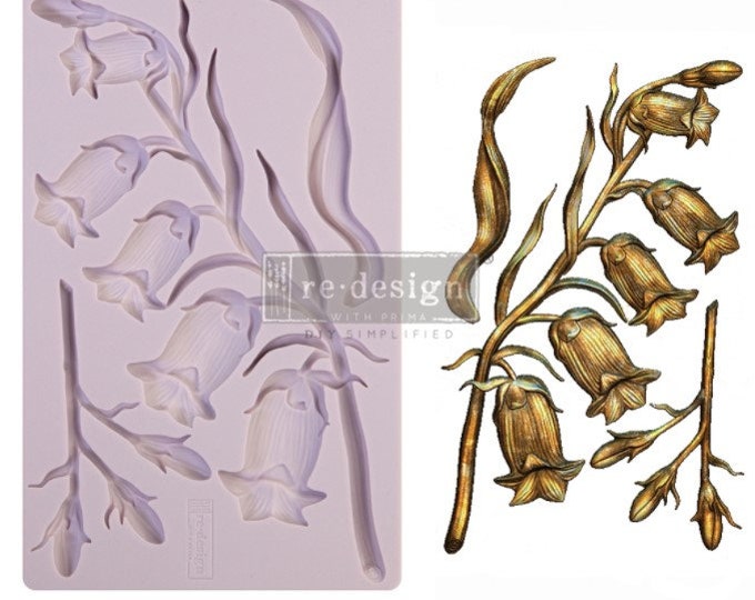 Prima Mould Redesign victorian Rose Vintage Art Decor Silicon Mold Food ...