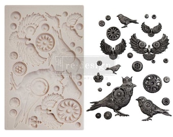 Prima Mould Redesign regal Trimmings Vintage Art Decor Silicon Mold ...