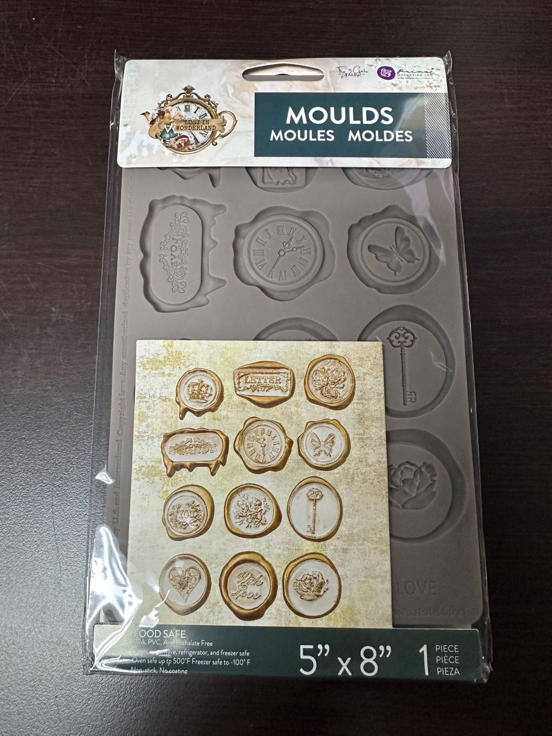 Prima Mould Redesign Lost in Wonderland "letters From Wonderland" Wax ...