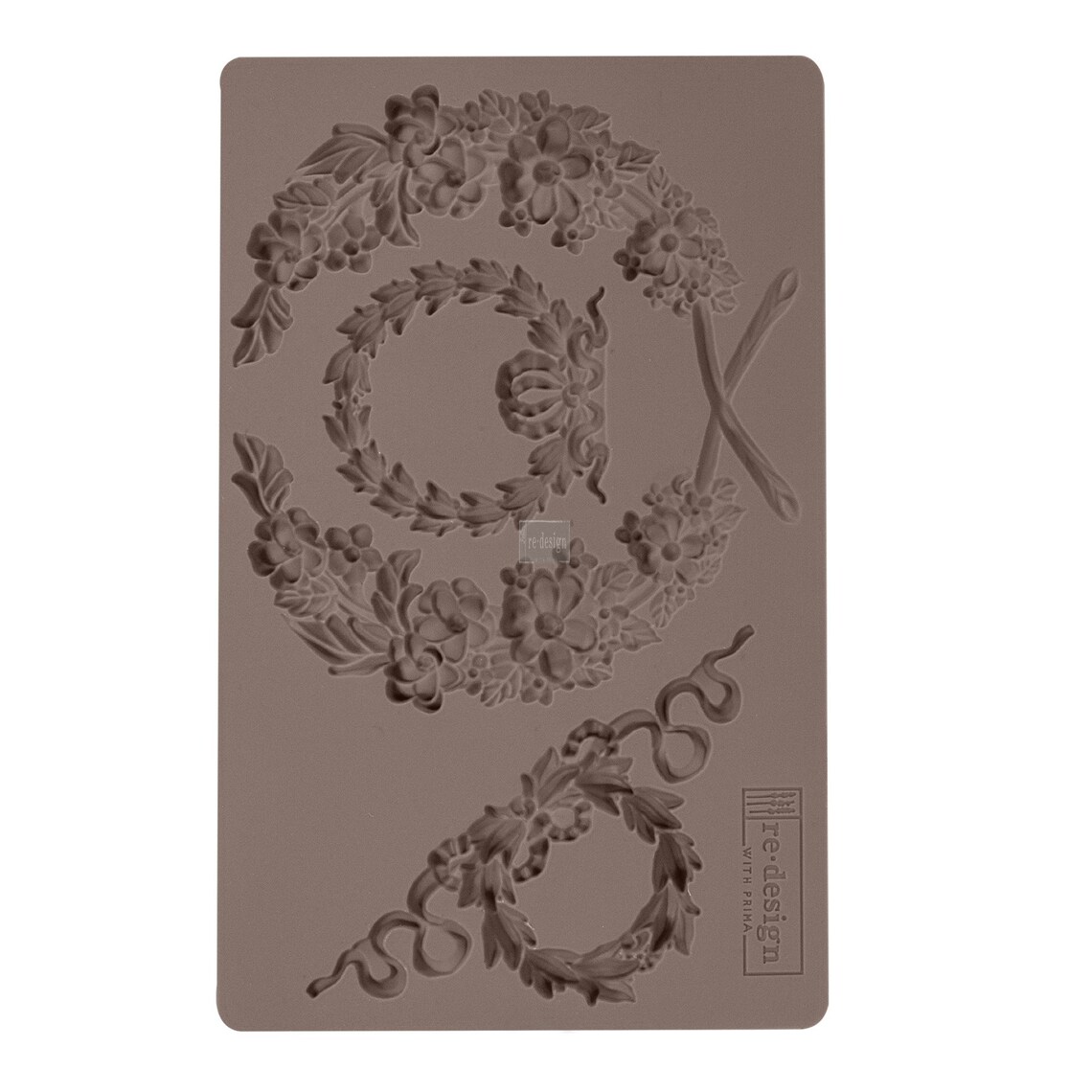 Prima Mould Redesign laurel Wreath Vintage Art - Etsy