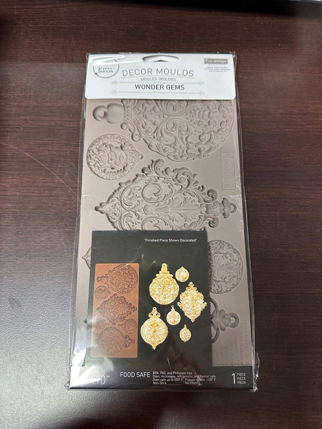 Prima Mould Redesign "wonder Gems" - Vintage Art Decor Silicon Mold ...