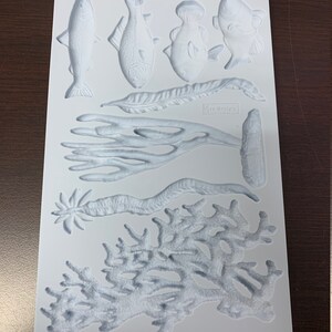Prima Mould Redesign "coral Reef" - Vintage Art Decor Silicon Mold Food ...