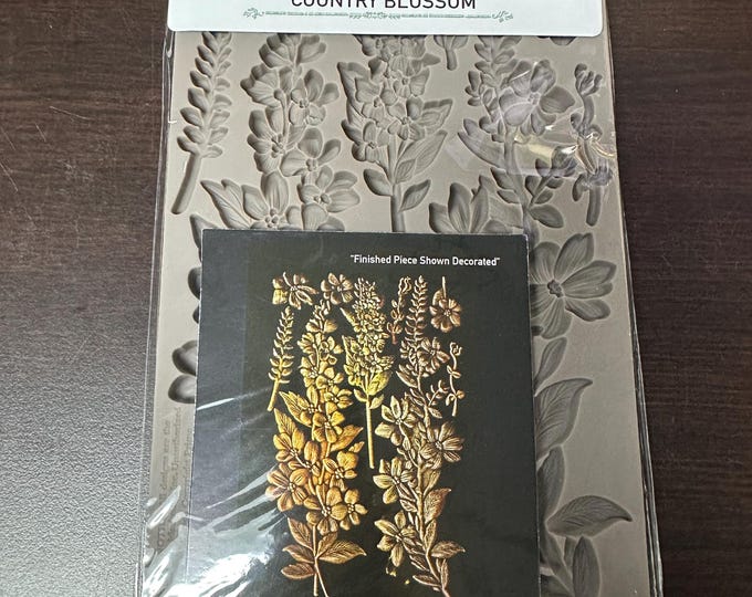 Prima Mould Redesign "country Blossom" - Vintage Art Decor Silicon Mold ...