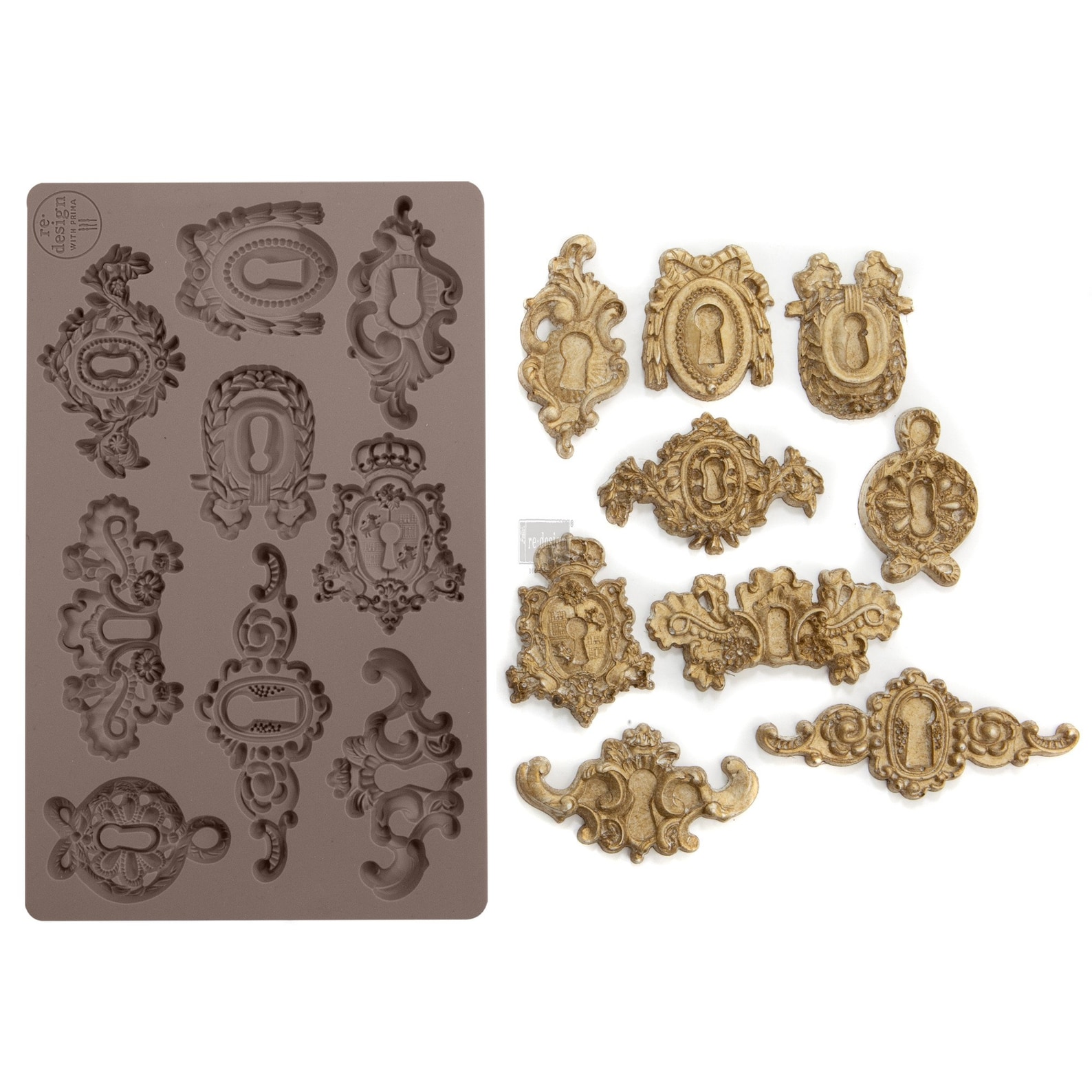 Prima Mould Redesign grandeur Keyholes Vintage - Etsy