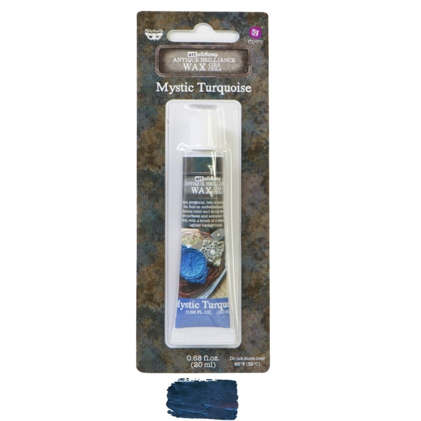 Mystic Turquoise Wax by Finnabair Art Alchemy Antique - Etsy