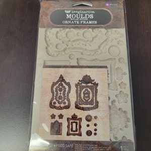 Prima Mould Redesign "ornate Frames" - Vintage Art Decor Silicon Mold ...