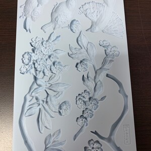 Prima Mould Redesign "aviary" - Vintage Art Decor Silicon Mold Food ...