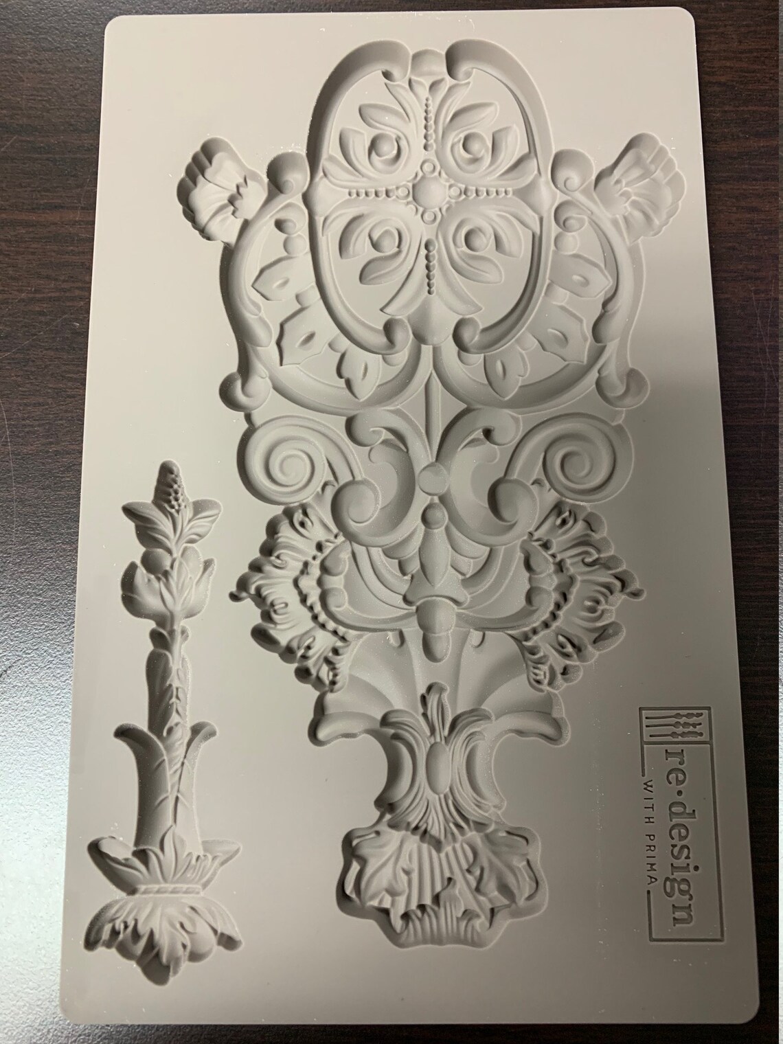 Prima Mould Redesign "golden Emblem" - Vintage Art Decor Silicon Mold ...
