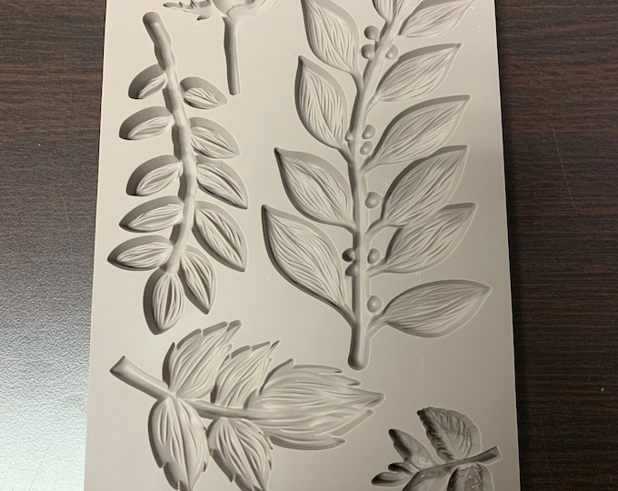 Prima Mould Redesign leafy Blossoms Vintage Art - Etsy
