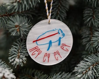 Buffalo Bills Christmas Tree Topper - Etsy UK