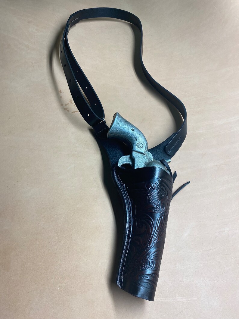 Colt SAA, Ruger Vaquero, and Clones 43/4 Right Hand Western Leather ...