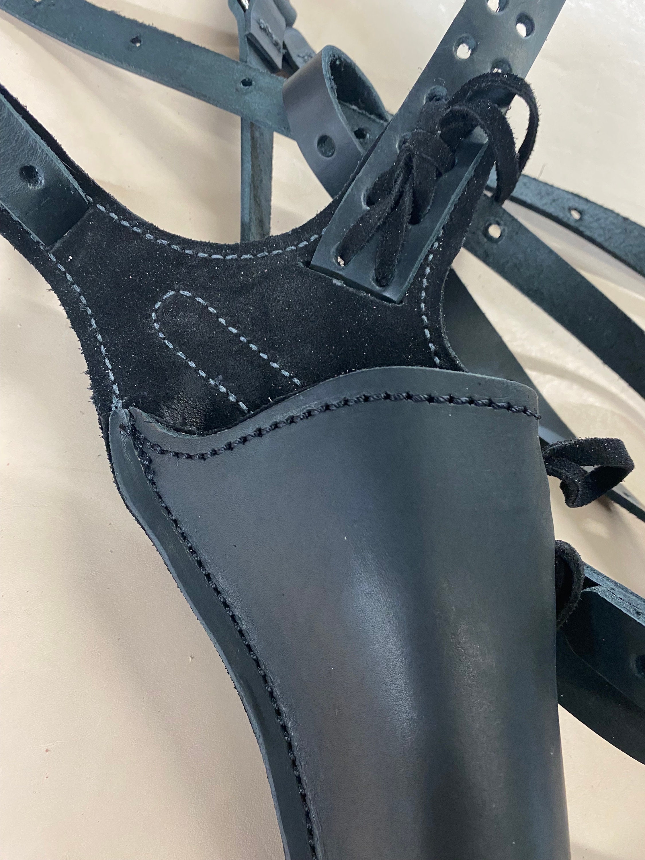 Colt SAA, Ruger Vaquero, and Clones 31/2” Lined Huckleberry Leather ...