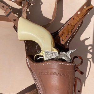 Colt SAA, Ruger Vaquero, and Clones 71/2”huckleberry Leather Western ...