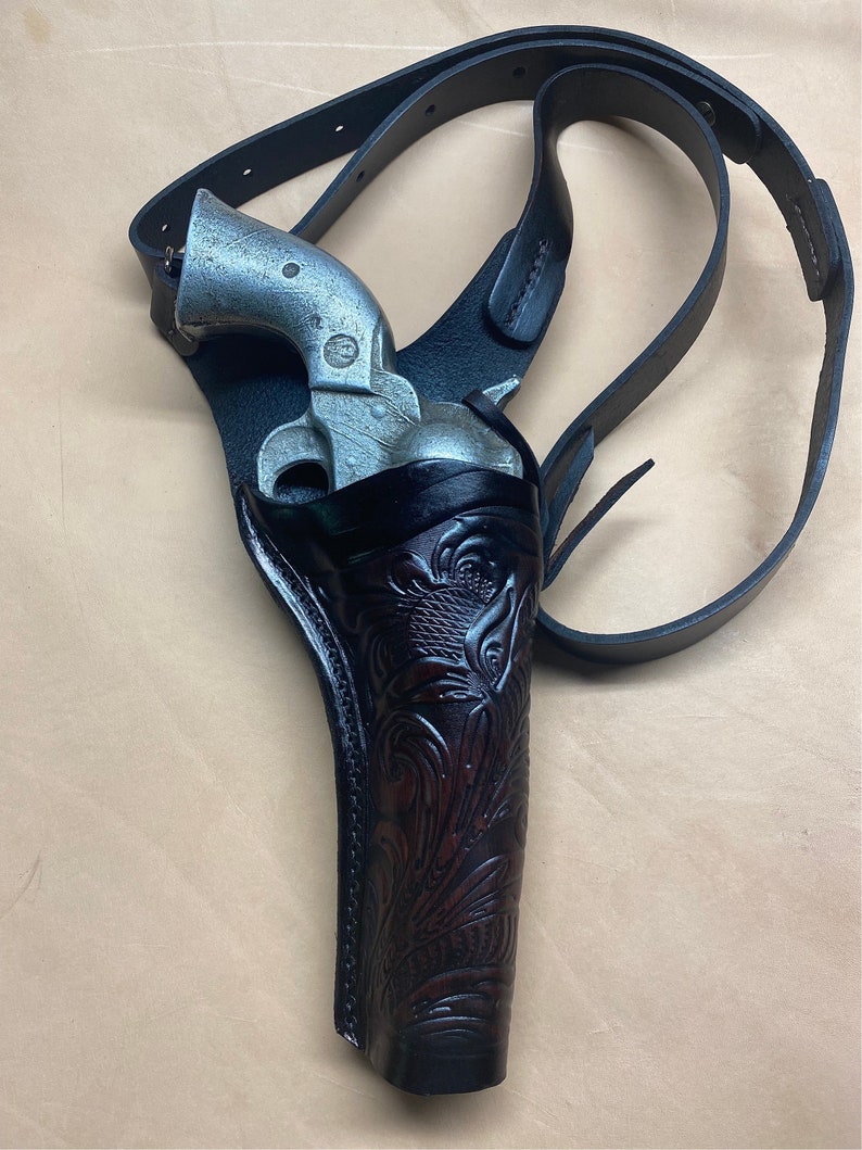 Colt SAA, Ruger Vaquero, and Clones 43/4 Right Hand Western Leather ...