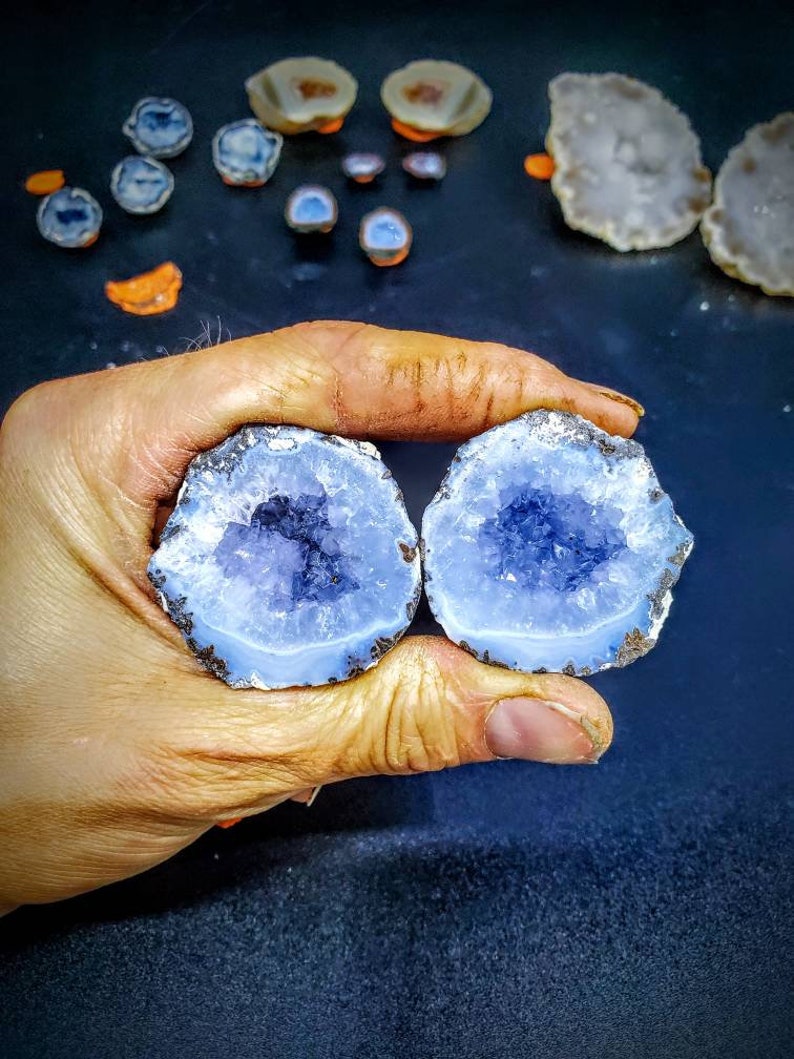 Premium Geode Bag Small tranca Oco Moroccan Choyacrystal - Etsy