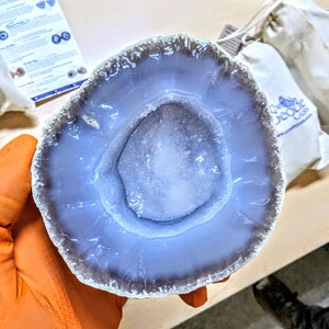 Unopened Brazilian Enhydro Geode - Etsy