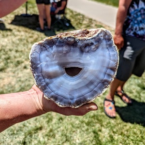 Unopened Brazilian Enhydro Geode - Etsy