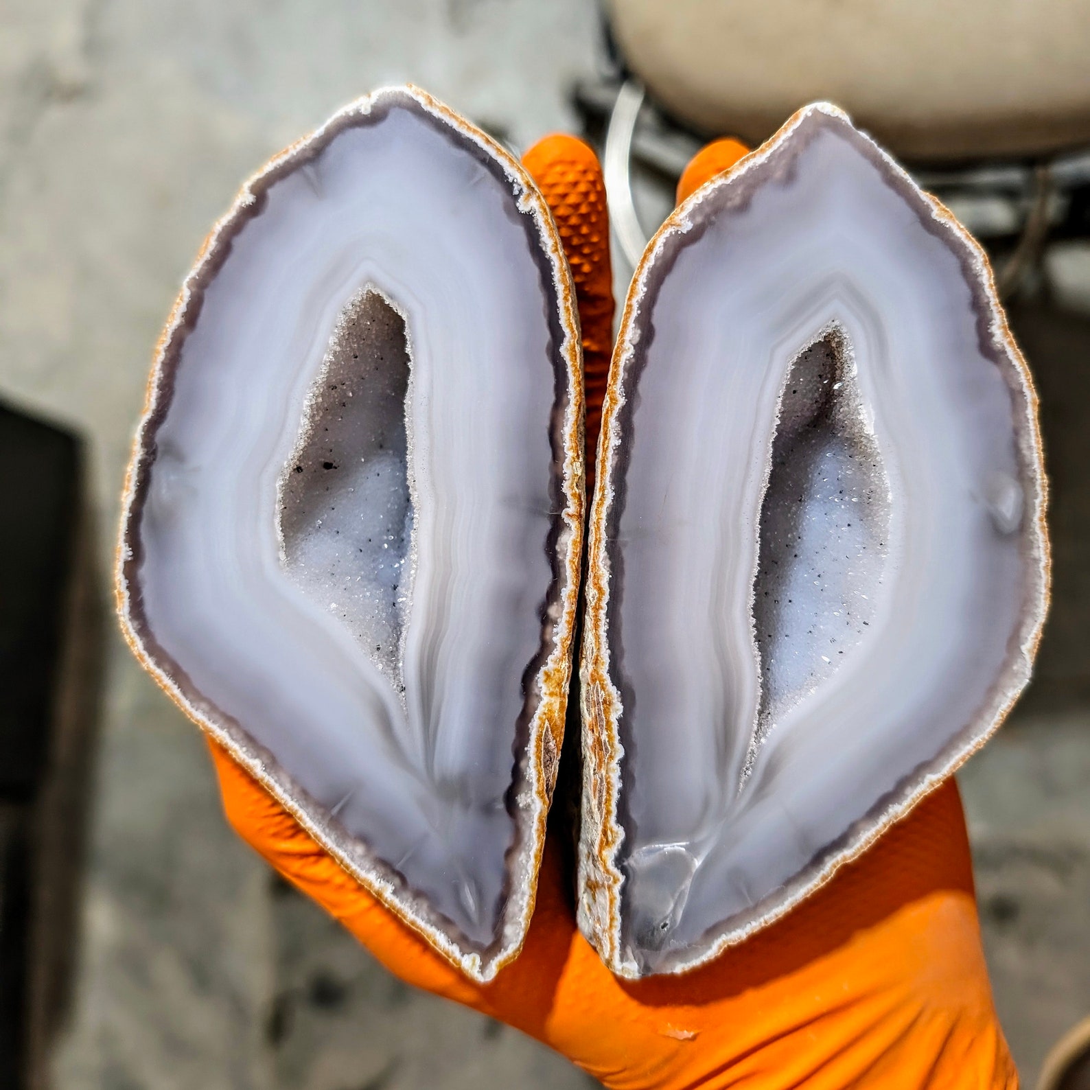 Unopened Brazilian Enhydro Geode - Etsy