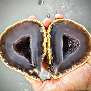 Unopened Brazilian Enhydro Geode - Etsy