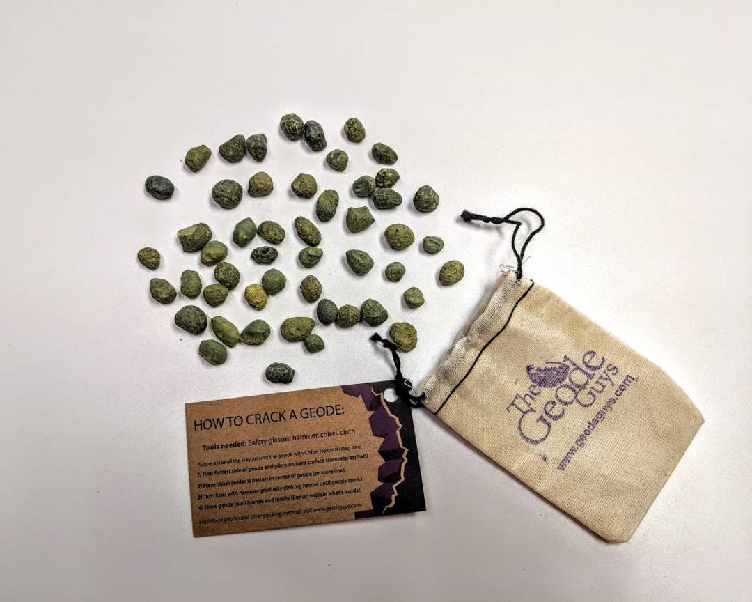 Bag of Tabasco Geodes Unopened whole Geode VERY SMALL GEODES - Etsy