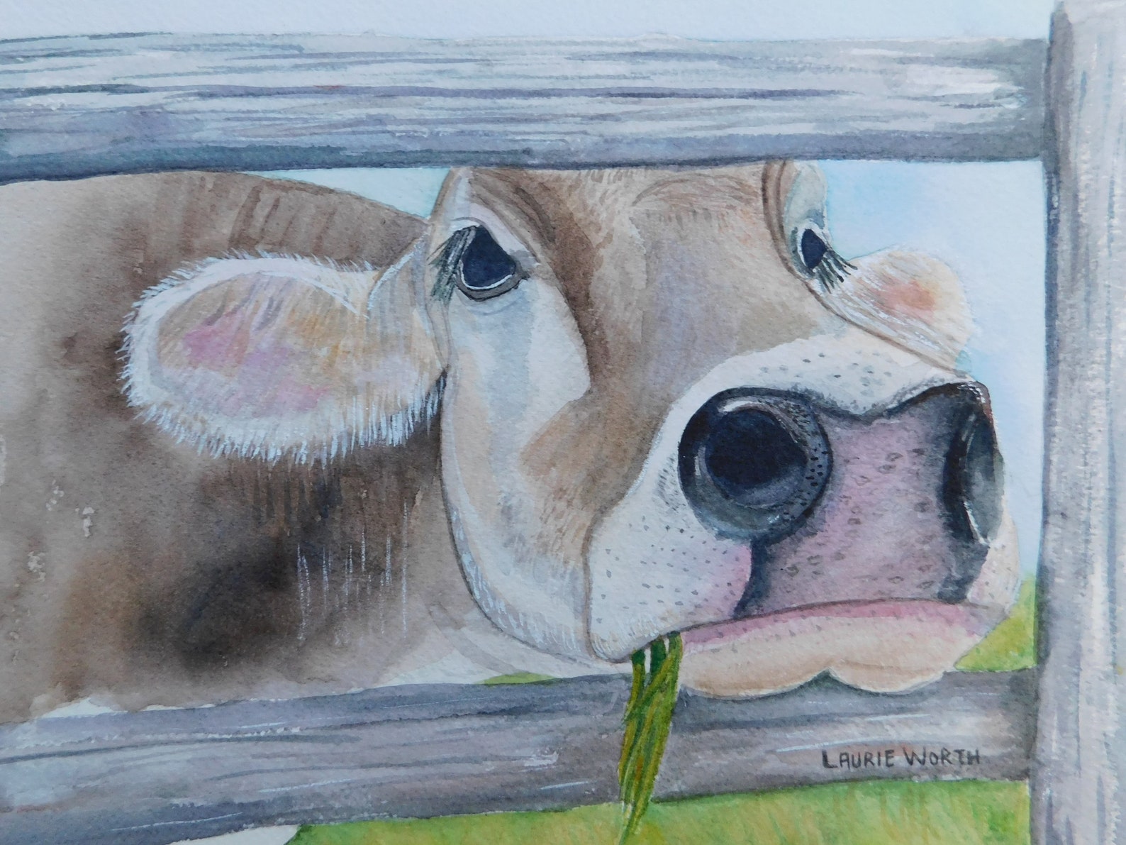 Cow Print Cow Painting Cows Kitchen Decor Farmhouse | Etsy