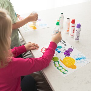 Do a Dot Bugs Printable. Dot Marker Art Worksheet. Bug Coloring Pages ...