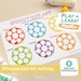Do a Dot Donut Color Printable. Dot Marker Printable. Pom Pom Activity ...