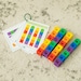 Math Flashcards for Kids: Learn Patterns With Unifix Snap Cubes | Counting Cube Printable Cards ...