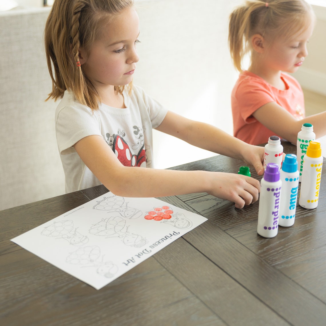 Princess Dot Marker Printable Worksheet for Kids | Fun Fine Motor ...