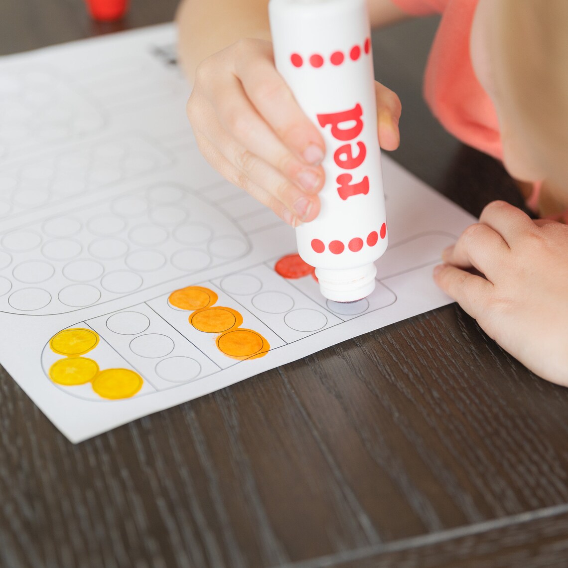 Dot Marker Popsicle Printable. Do a Dot Pom Pom Activity. Dot Marker ...