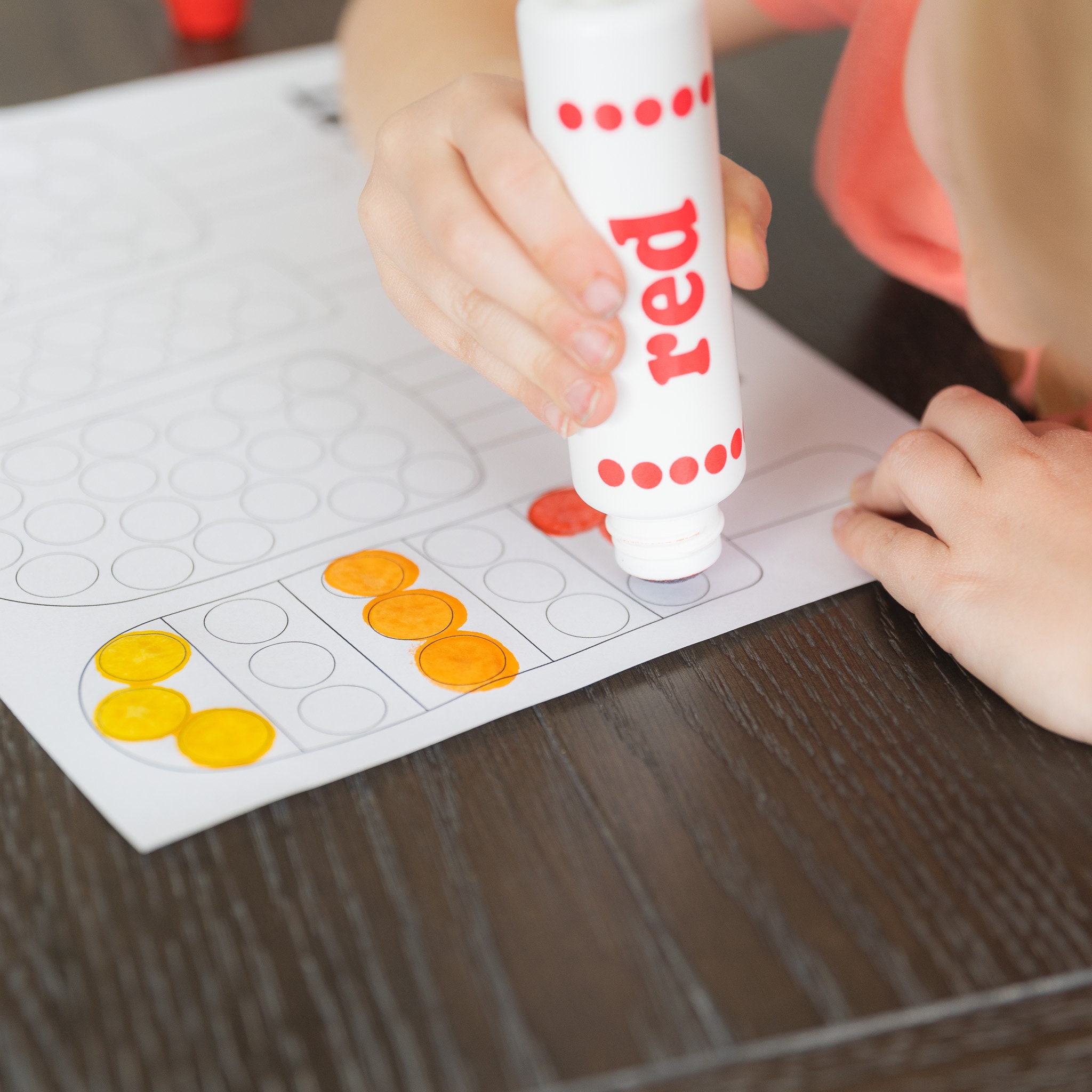 Dot Marker Popsicle Printable. Do a Dot Pom Pom Activity. Dot Marker ...