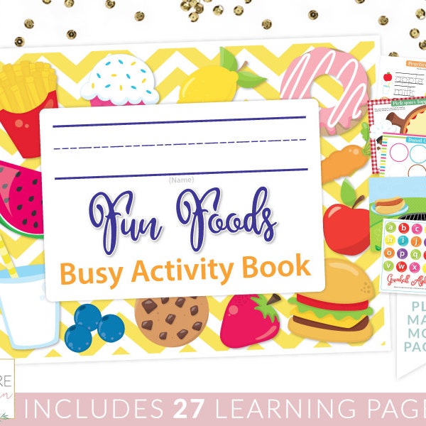 Busy Book Printable - Etsy