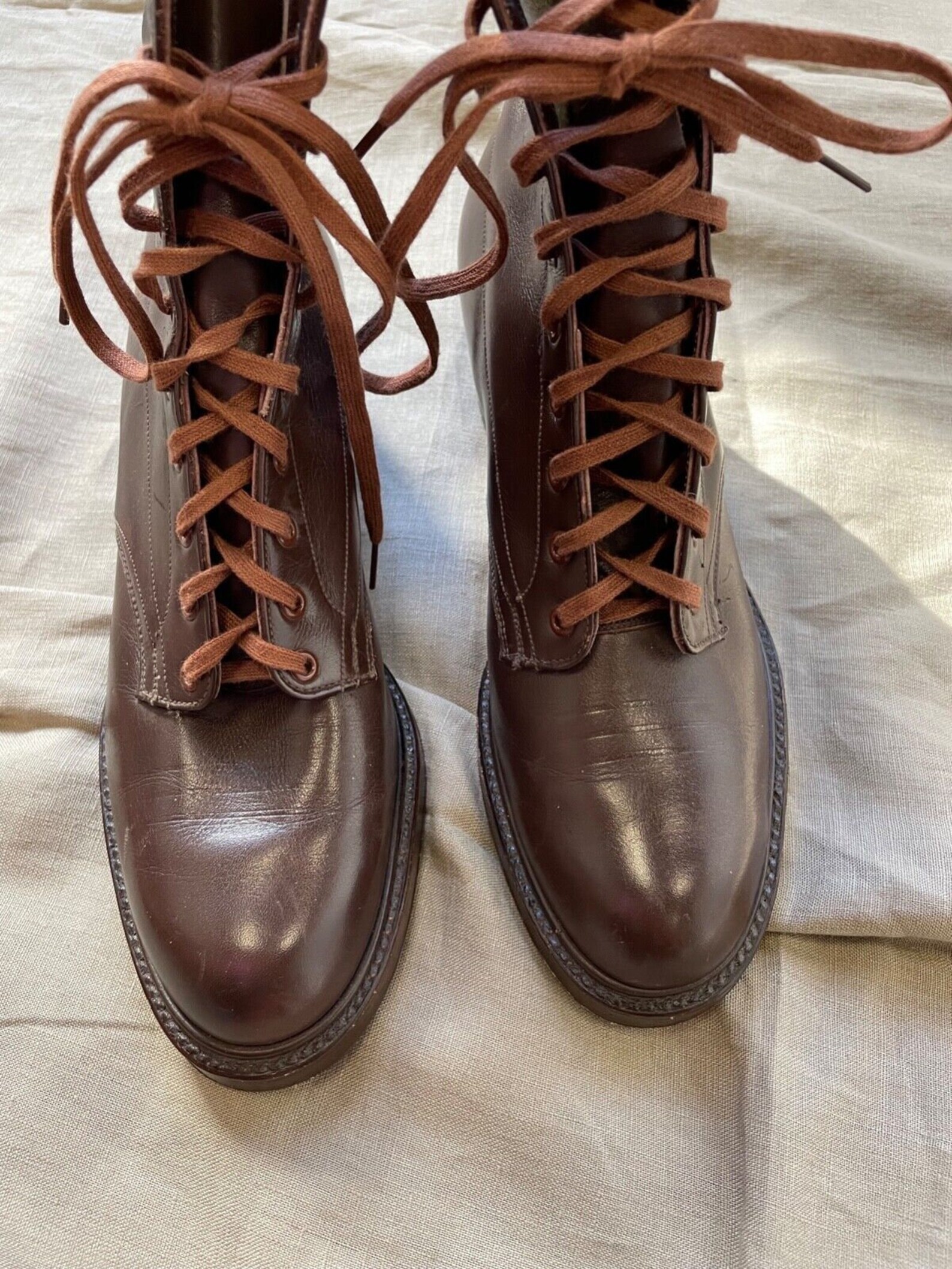 Perth Shoe Co. Ltd Ontario 20s 30s True Vintage Leather Brown Boots ...