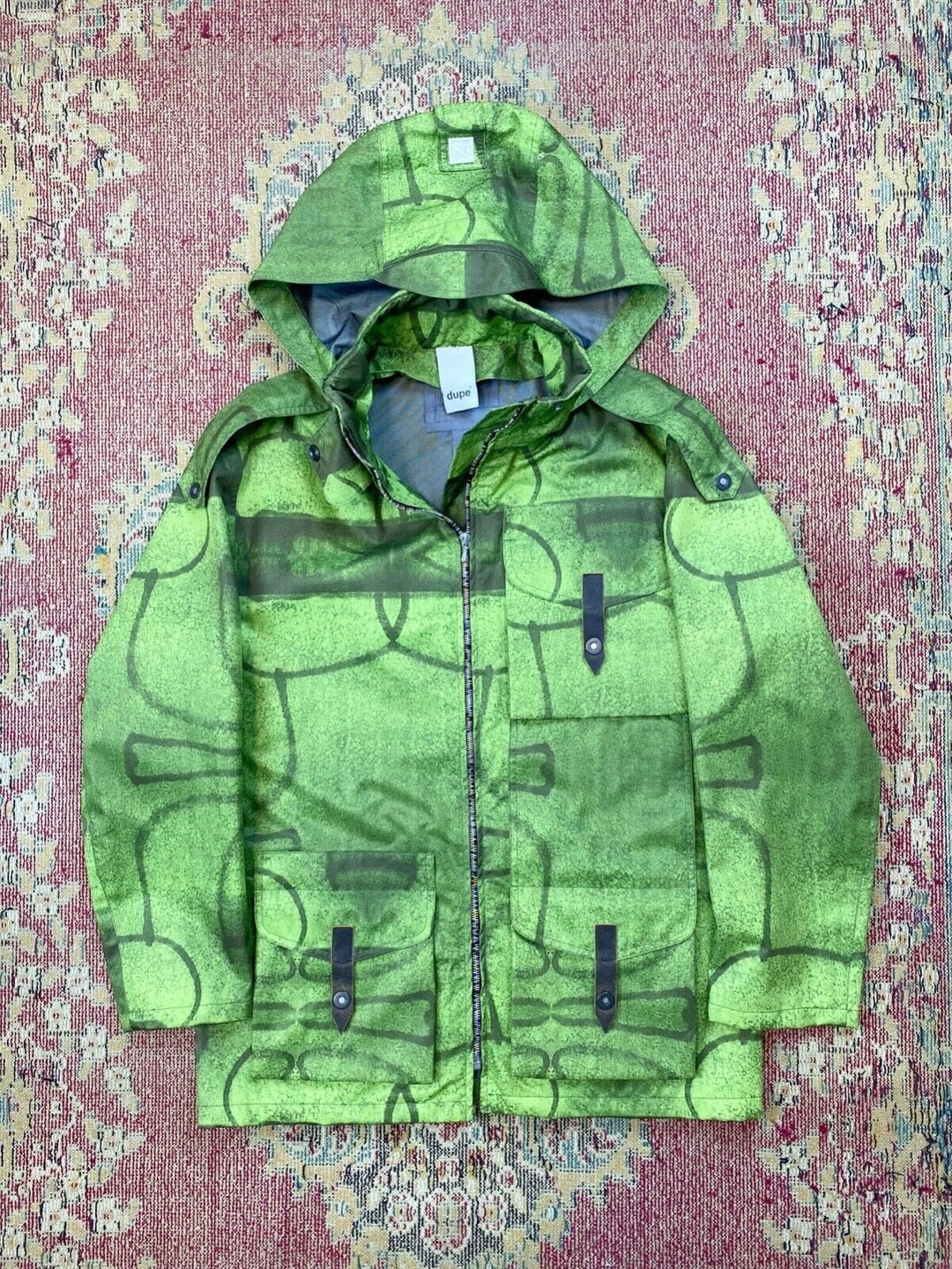 Dupe Gore Tex for Acid Casuals Mens Green Jacket Size M - Etsy