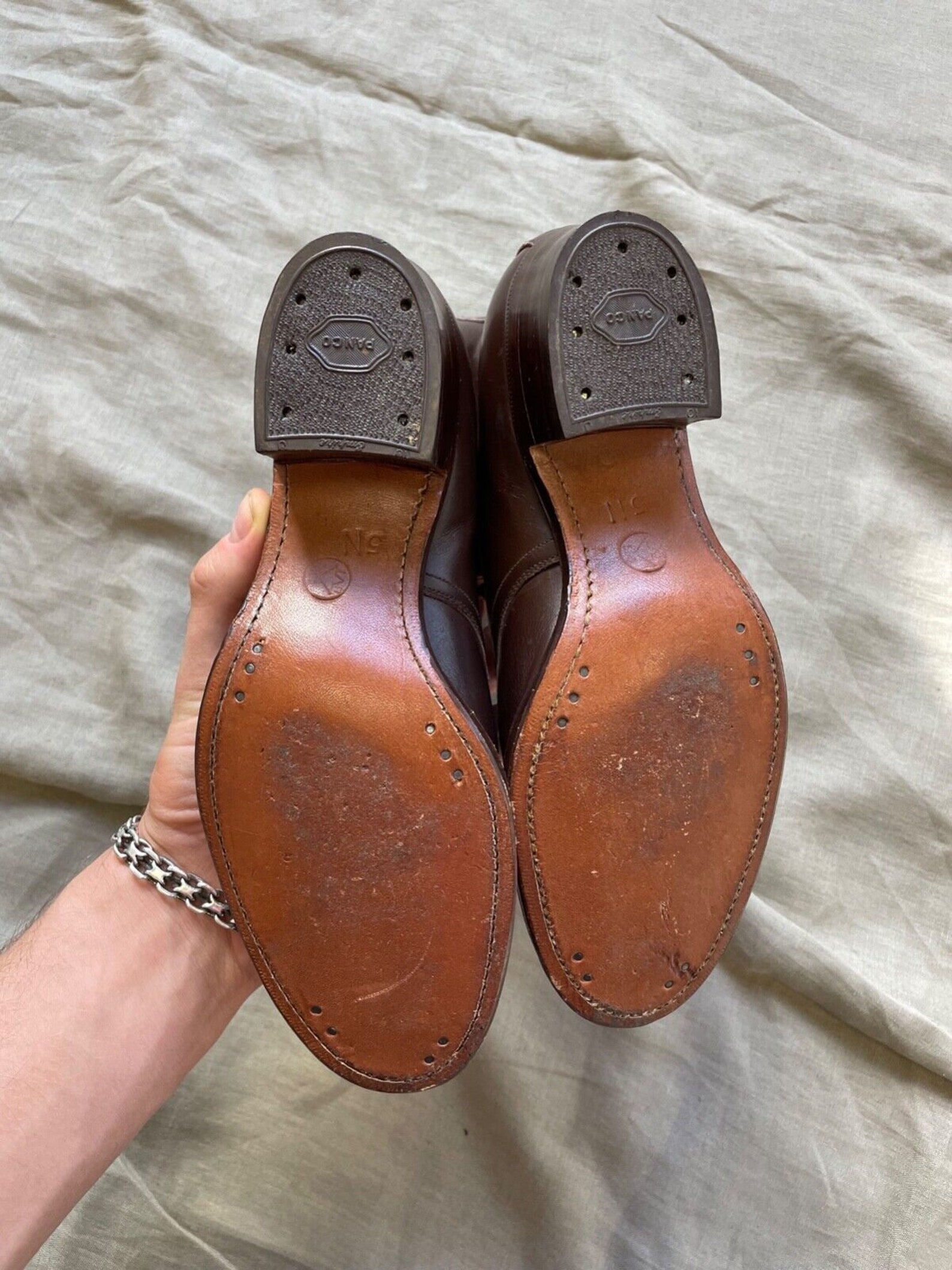 Perth Shoe Co. Ltd Ontario 20s 30s True Vintage Leather Brown Boots ...