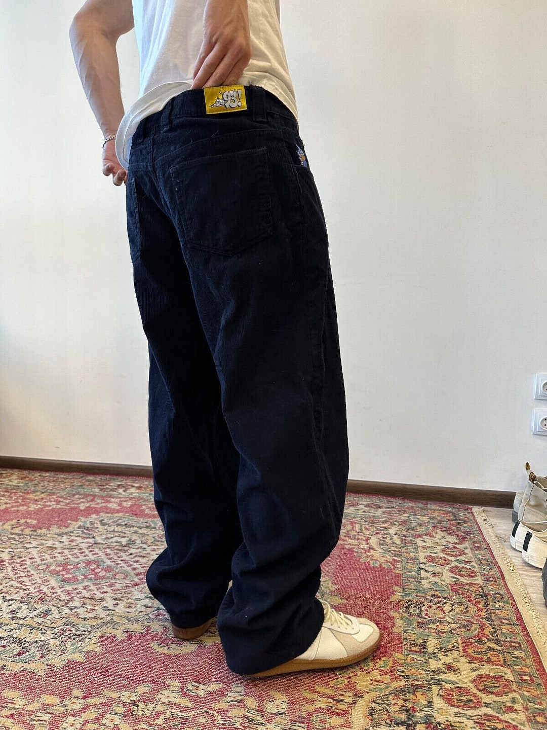 Polar '93 Cord Men's Relaxed Corduroy Navy Blue Pants Size W 36 L 34 - Etsy