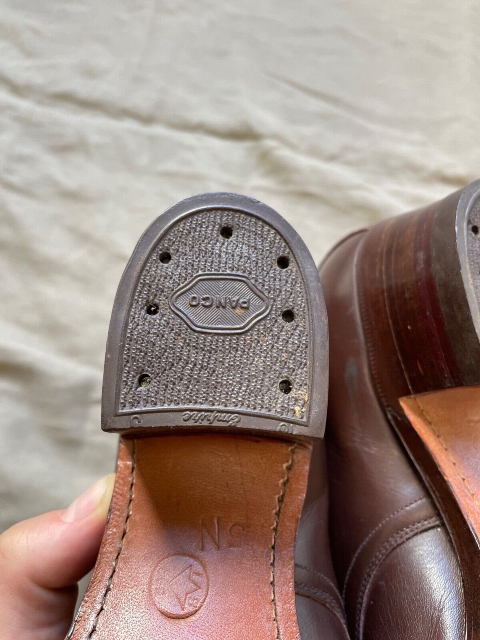 Perth Shoe Co. Ltd Ontario 20s 30s True Vintage Leather Brown Boots ...