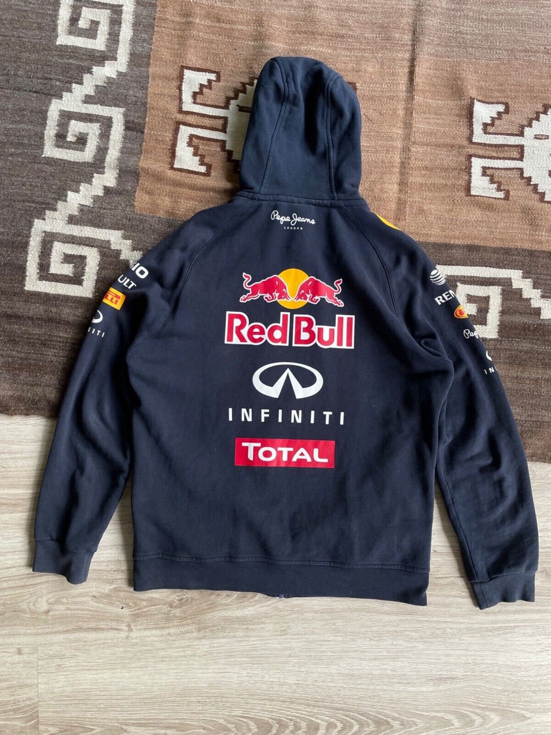Red Bull Team Infiniti F1 Racing Pepe Jeans Full Zip Hoodie Size M - Etsy