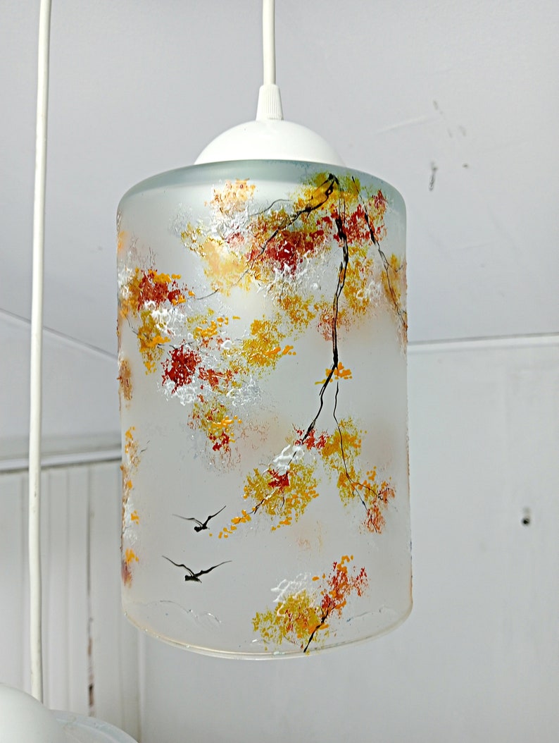 Sea Glass Pendant Lights Kitchen Island Beach Glass Art Pendants Stain ...