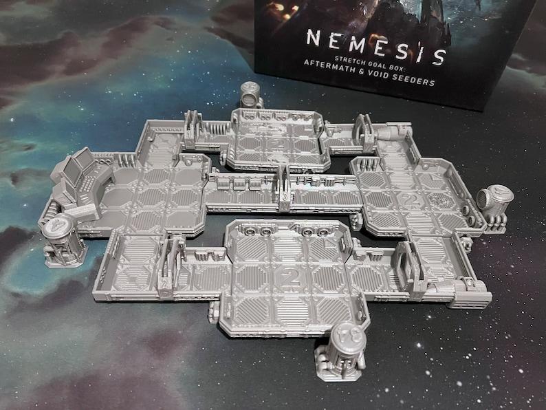 Nemesis Aftermath 3D Board - 3D Board Map for Nemesis Aftermath Board ...