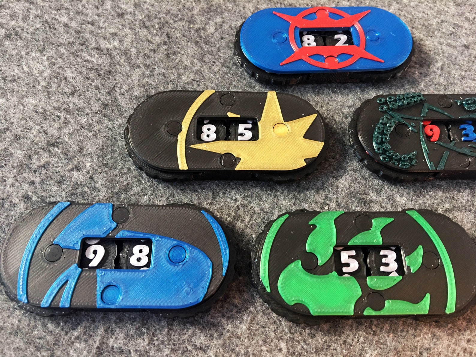 Dial Counters for Board Games universal Arkham Horror LCG - Etsy UK