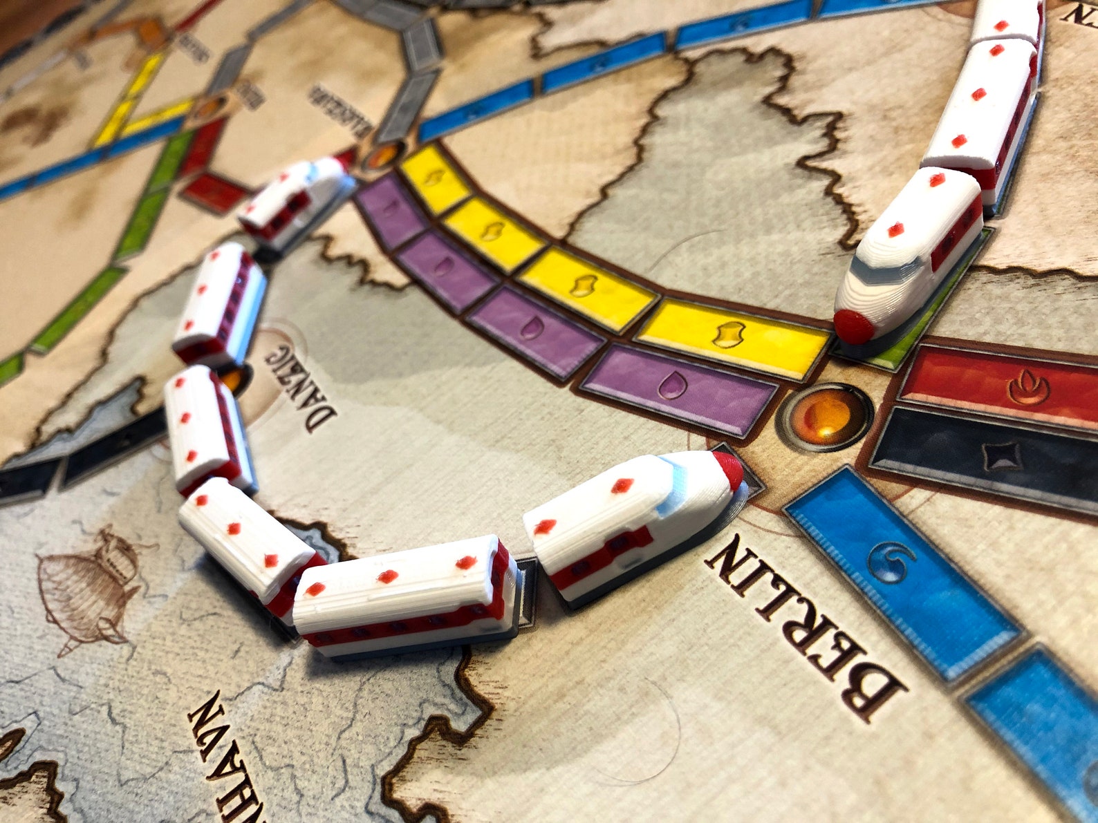 Ticket to Ride Ultimate Train Set No1 (multicolor 3D Print) - Etsy