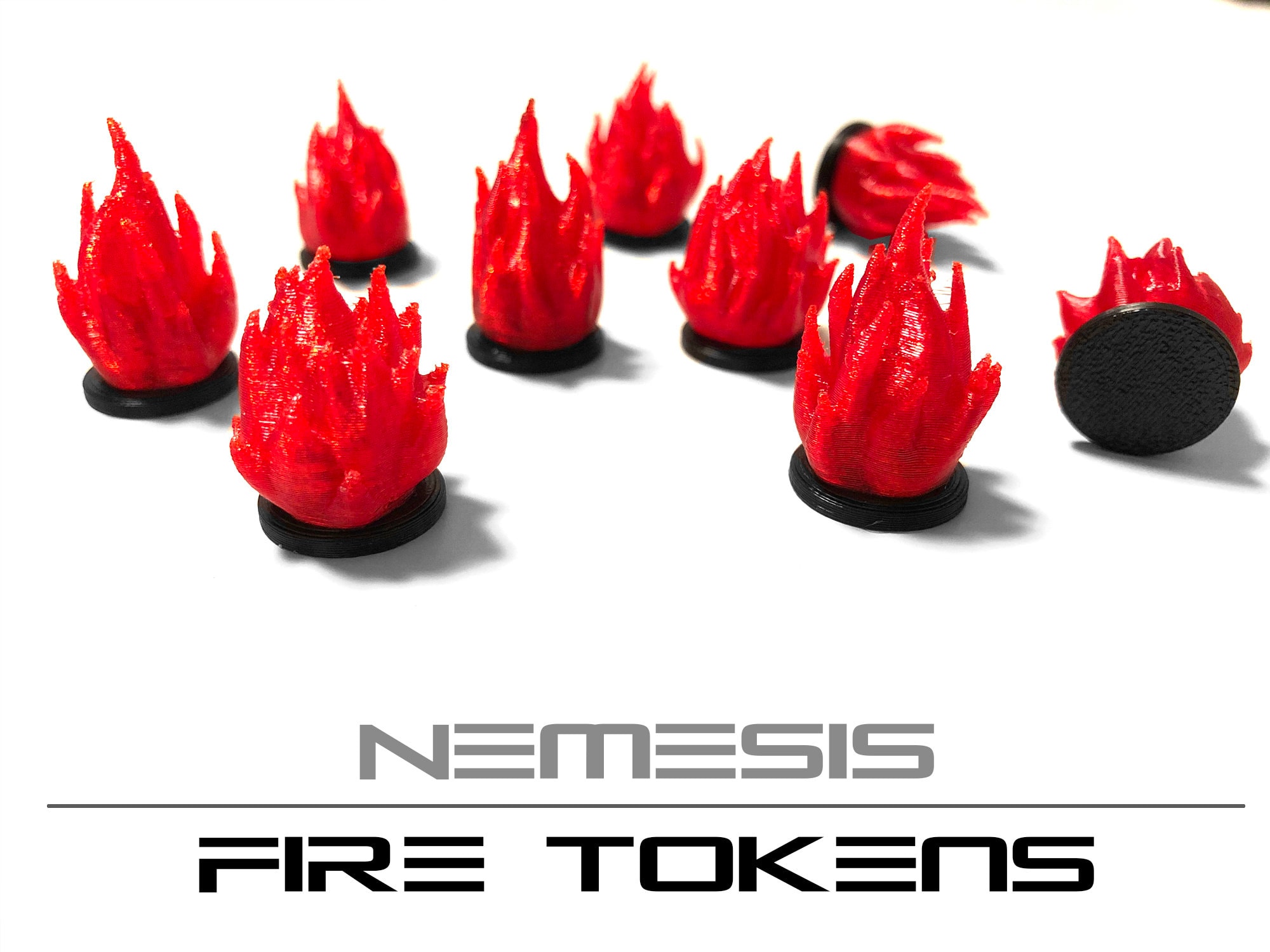 Nemesis board Game Fire Tokens 3D - Etsy UK