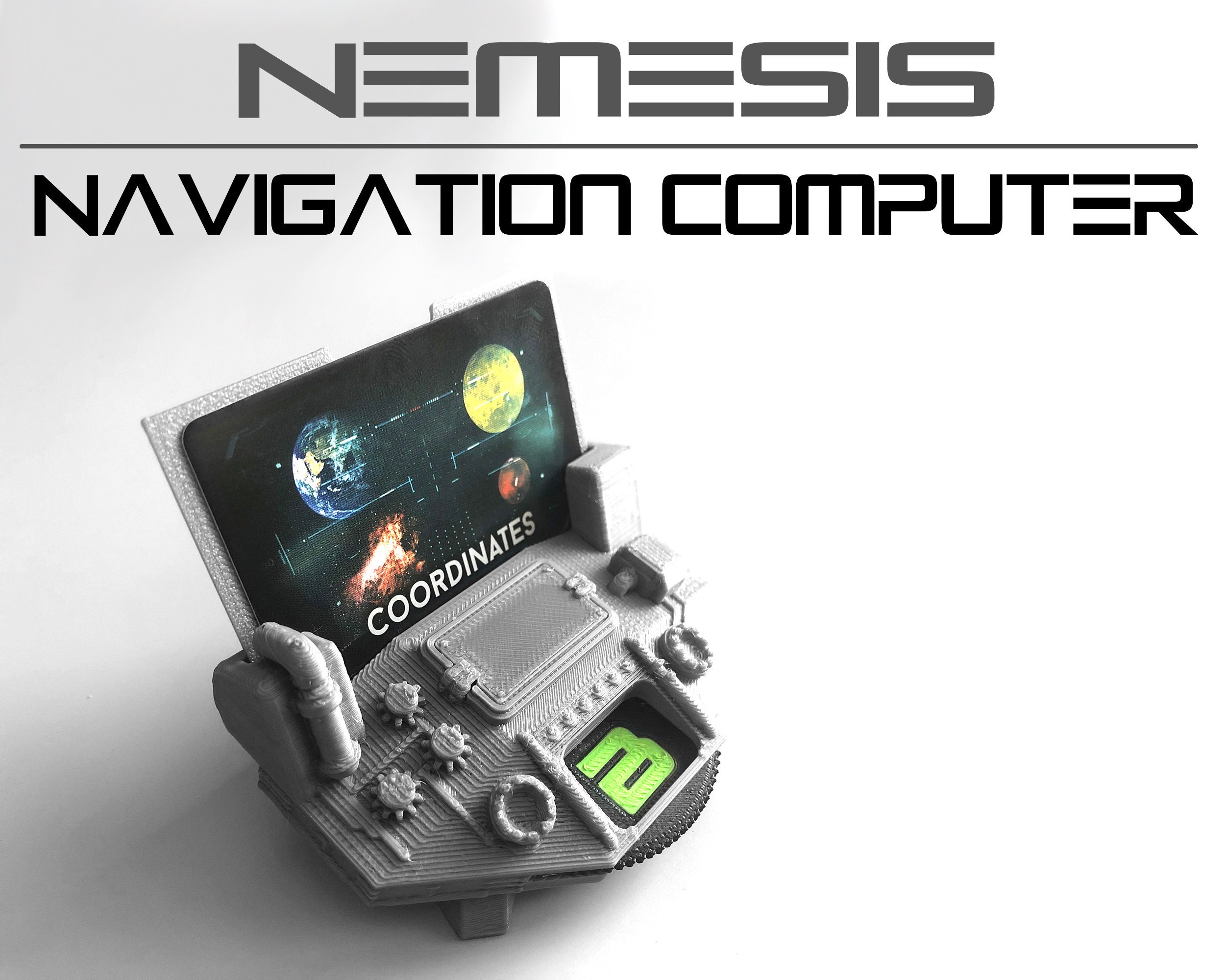 Nemesis board Game Navigation Computer With Target Dial - Etsy