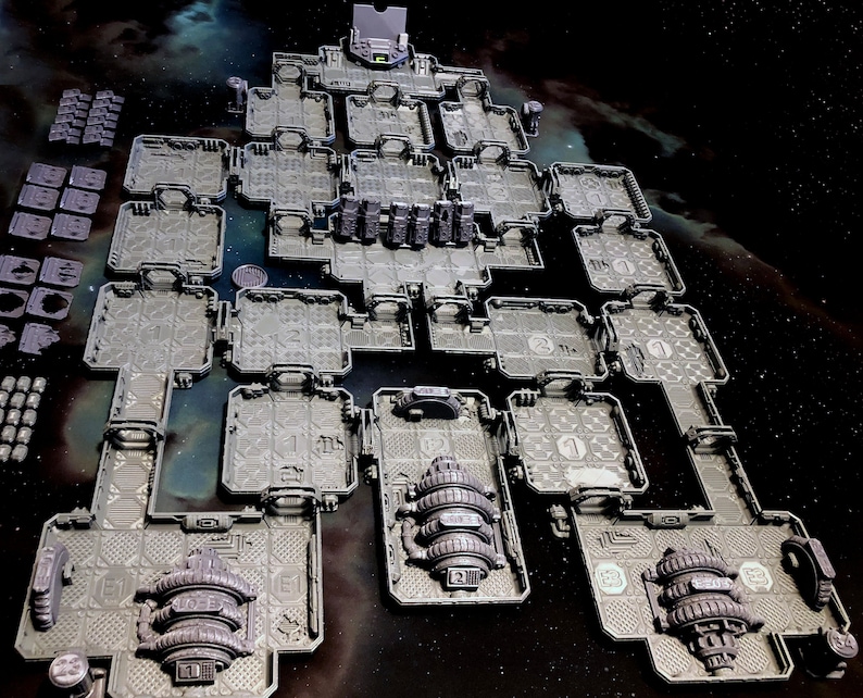 Nemesis 3D Board MK2 3D Board for Nemesis Board Game - Etsy Canada