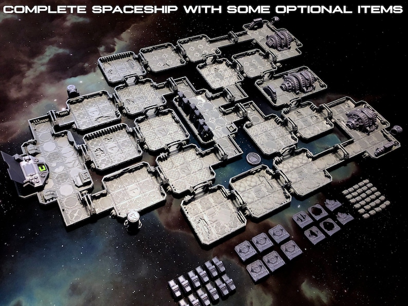 Nemesis 3D Board MK2 - 3D Board for Nemesis Board Game - Etsy