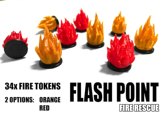 Firefighter Board Game 3 Dimensional