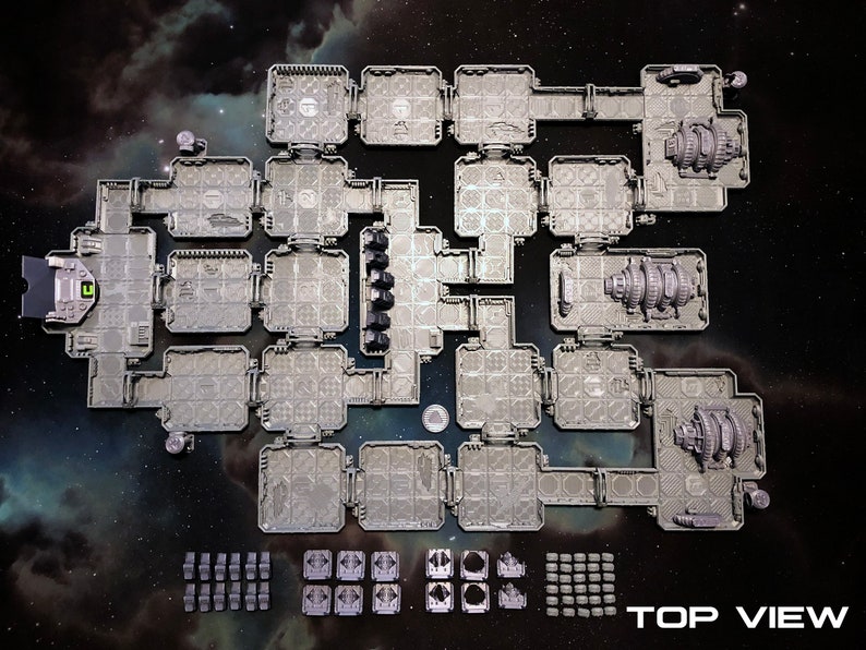 Nemesis 3D Board MK2 3D Board for Nemesis Board Game - Etsy Canada
