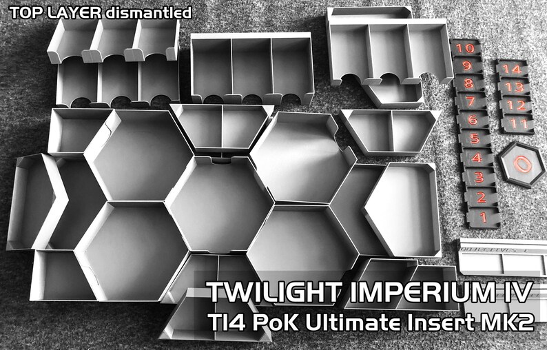 Twilight Imperium 4 (+pok) (board Game) Ultimate Insert MK2 - Etsy