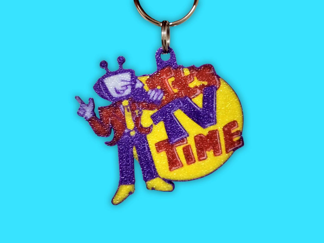 Deltarune Tenna Keychain Charm - Etsy